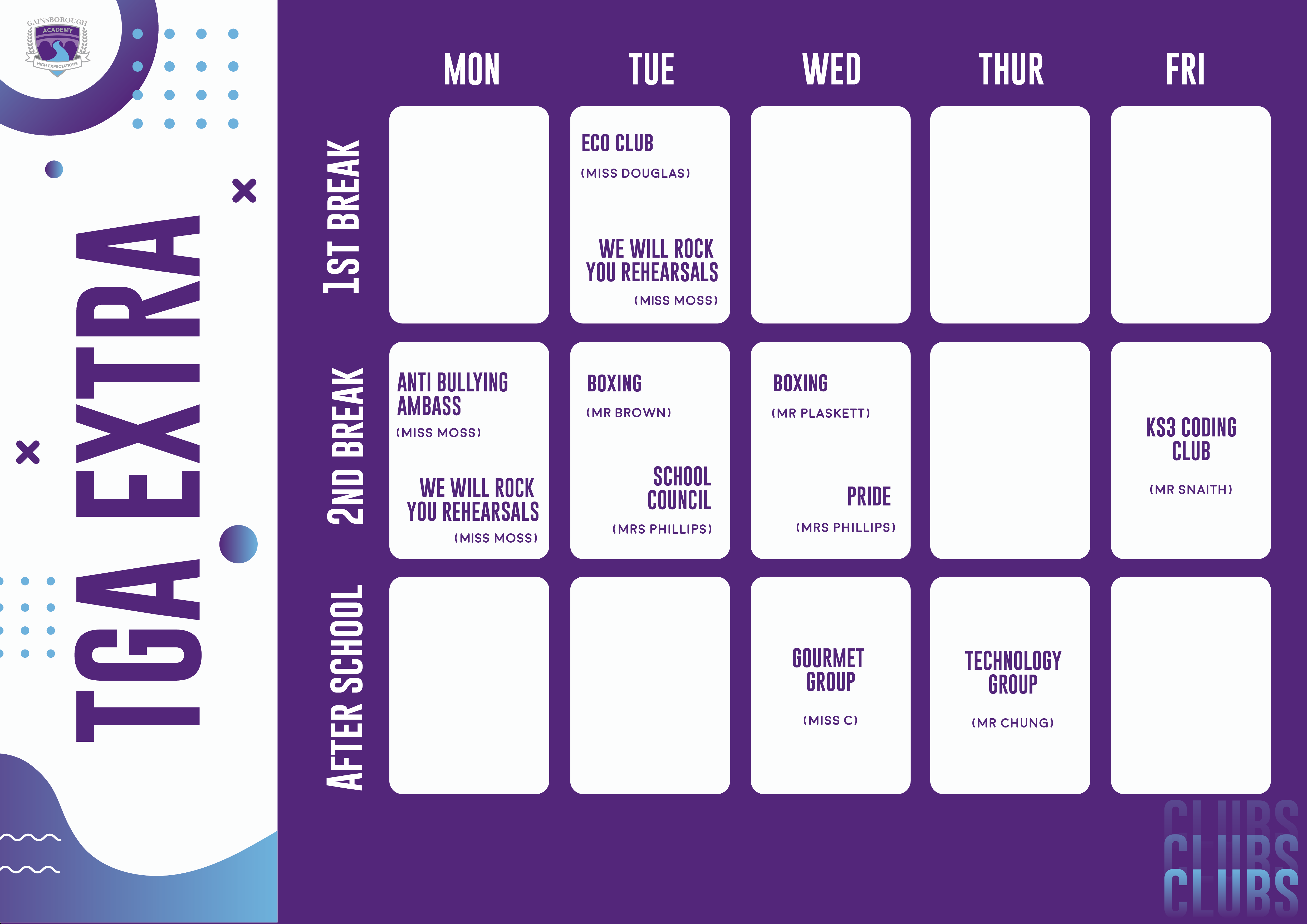 TGA Extra – The Gainsborough Academy